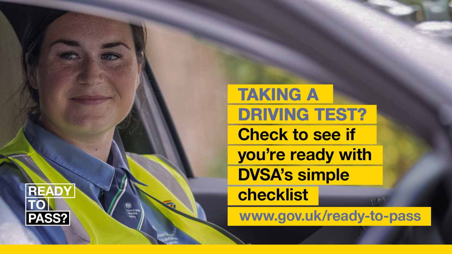 'Ready to Pass?' campaign toolkit for driving instructors - Despatch ...